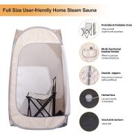 China Full Size Portable Steam Sauna Home Spa Indoor Portable Pop Up Sauna for sale