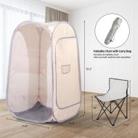 China Full Size Portable Steam Sauna Home Spa Indoor Portable Pop Up Sauna for sale