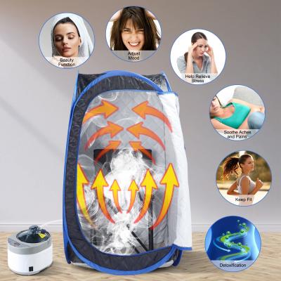 China 4L Full Size Portable Steam Sauna Waterproof Cloth For Ultimate Relaxation for sale