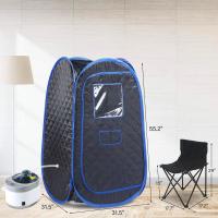China 4L Full Size Portable Steam Sauna Waterproof Cloth For Ultimate Relaxation for sale