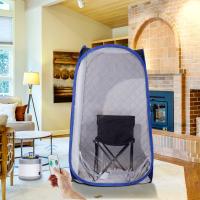 China Full Size Foldable Portable Steam Sauna 1 Person Portable Sauna Tent for sale