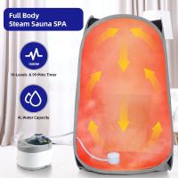 China One Person Full Body Portable Sauna Full Size Home Spa Steam Sauna Tent for sale