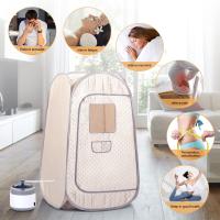 China Home Foldable Standing Portable Pop Up Sauna Full Body Personal Sauna Tent for sale