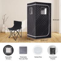 China Full Size Portable Steam Sauna Kit Personal Spa For Home Relaxation for sale