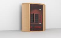 China Customized Luxury Prefabricated Wooden Indoor Sweat Infrared Sauna Room 5 Person for sale