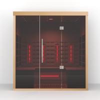 China Digital Controller Hemlock Sauna Rooms Far Infrared Sauna Room 4 Person for sale