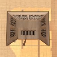 China Smartmak 2100W 3 Person Far Infrared Sauna Room Home Infrared Sauna For Spa for sale