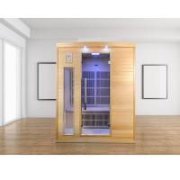 China Dry Wood Sauna Modern Luxury Far Infrared Sauna For Home 2700W for sale