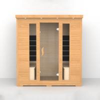 China Red Cedar 4 Person Infrared Sauna Home Far Infrared Sauna Room for sale
