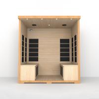 China Red Cedar 4 Person Infrared Sauna Home Far Infrared Sauna Room for sale