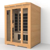 China Luxury Home Indoor 3 Person Full Spectrum Infrared Sauna Room For Spa for sale