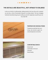 China Carbon Fiber Heater Hemlock Far Infrared Sauna 2 Person Size Sauna Room for sale