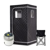 China Portable Steam Sauna 1500W 4L Water Capacity Time Control 0-99 Minutes for sale
