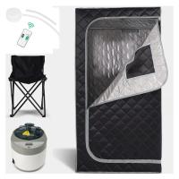 China Portable Steam Sauna 1500W 4L Water Capacity Time Control 0-99 Minutes for sale
