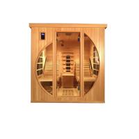 China Portable 2-3 Person Far Infrared Sauna With Digitally Controlled Full Spectrum Carbon Heater for sale