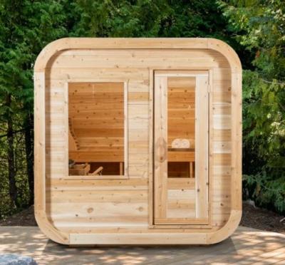 China 220V Voltage Sauna Steam Ozone Steam Sauna With Ozone Generator Hemlock Red Cedar 0-99 MIN Timer for sale