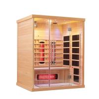 China Canadian Hemlock Custom Home Sauna Kits 3 Person Far Infrared for sale
