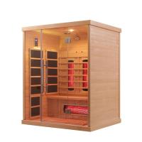 China Canadian Hemlock Custom Home Sauna Kits 3 Person Far Infrared for sale