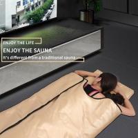 China 3 Zone Detox Portable Far Infrared Sauna Blanket For Health Beauty for sale
