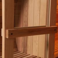 China SASO Garden Wood Barrel Sauna Room ODM Sauna Outdoor Barrel for sale