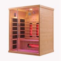 China 220v far Infrared Health Smart Sauna 2 Person Electric Sauna With Carbon Panel for sale