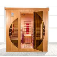 China 220V-240V 3 Person Far Infrared Home Sauna Room Dry 260KG for sale