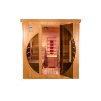 China 220V-240V 3 Person Far Infrared Home Sauna Room Dry 260KG for sale