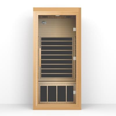 China Modern Far Infrared 1 Person Traditional Sauna Weight Loss 1350W for sale