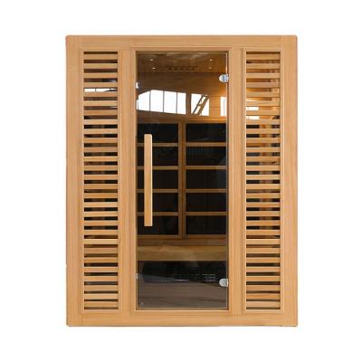 China Indoor Heat Wave Home Sauna 2 Person Room Low EMF for sale