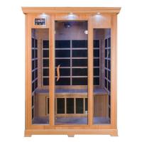 China 2100W Ultraviolet Home Sauna Room Far Inrared Dry Steam 3 Person for sale
