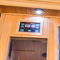 China 2100W Ultraviolet Home Sauna Room Far Inrared Dry Steam 3 Person for sale