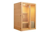 China 3KW Canadian Cedar One Person Steam Sauna Room Wooden Steam Bath Cabin for sale