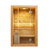 China 2 Person Red Cedar Steam Sauna Room Indoor Sauna House 6000w for sale