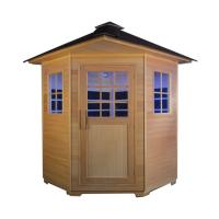 China ETL Backyard Indoor Outdoor Dry Sauna Steam Room 4 Person for sale