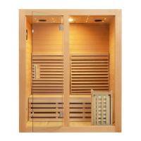 China 15-99MIN Hemlock 2 Person Indoor Sauna For Home Indoor for sale
