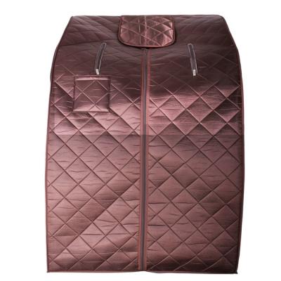 China Dry Steam Therapy Portable Infrared Sauna Tent Home Sauna 1 Person 800W for sale