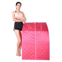 China Foldable Hottest Portable Steam Sauna 1 Person Home Sauna With 2L Steamer for sale
