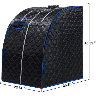 China OEM Portable Steam One Person Home Sauna Tent For Indoor for sale