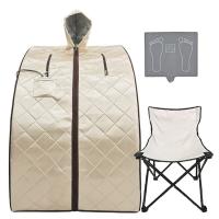 China 700W-1000W One Person Portable Infrared Sauna Tent for Home Beauty Spa for sale