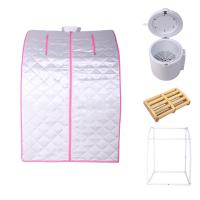 China Indoor Portable Personal Steam Room Small One Person Sauna Tent 1050W for sale