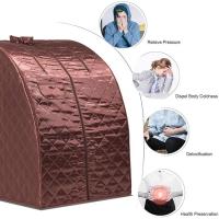 China Portable Individual Steam Sauna Home 1 Person Steam Room for Body Slimming Detox for sale