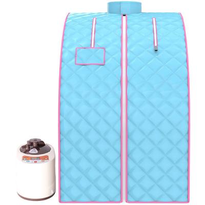 China ETL Waterproof Portable Steam Sauna 1 Person Indoor Sauna For Home Spa for sale