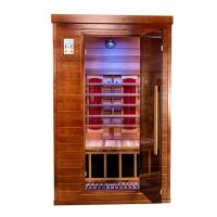 China 1750W Lose Weight Radiant Heat Saunas Canadian Hemlock Sauna for sale