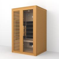 China Negative Detox Therapy 2 Person Infrared Sauna Energy Efficient With Led Light for sale