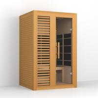 China Negative Detox Therapy 2 Person Infrared Sauna Energy Efficient With Led Light for sale