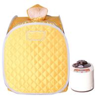 China 2L One Person Ozone Portable Steam Sauna Spa With Hat Full Size for sale