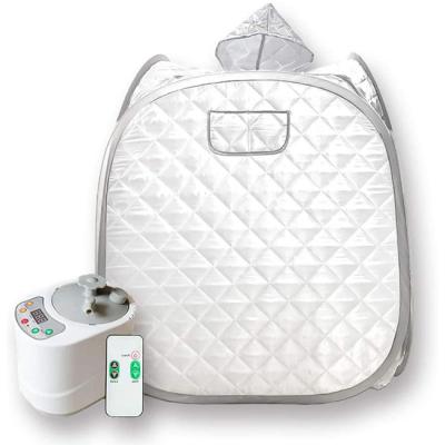 China ODM Full Body One Person Portable Steam Sauna Tent Spa With Hat for sale