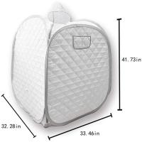 China ODM Full Body One Person Portable Steam Sauna Tent Spa With Hat for sale