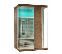 China Skin Whitening Two Person Dry Sauna Infrared Light Sauna For Villa Hotels for sale
