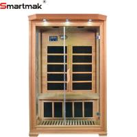 China Skin Whitening Two Person Dry Sauna Infrared Light Sauna For Villa Hotels for sale